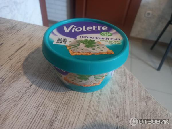 Отзыв о Сыр творожный Violette с зеленью | Вкусный