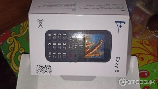 Отзыв о Мобильный телефон Ezzy 5 Black F+ | Устаревший морально, но подходящий для пенсионеров