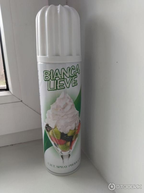 Отзыв о Сливки взбитые ультрапастеризованные 25% Bianca Lieve ...