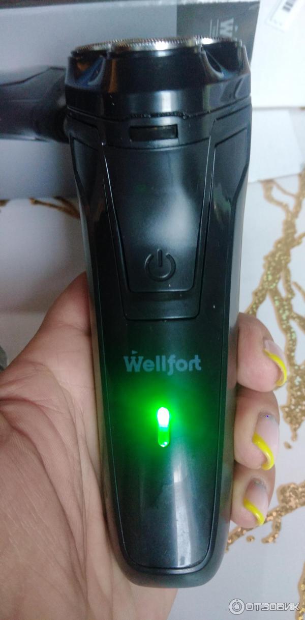 Отзыв о Электробритва беспроводная Wellfort | Компактно, удобно.