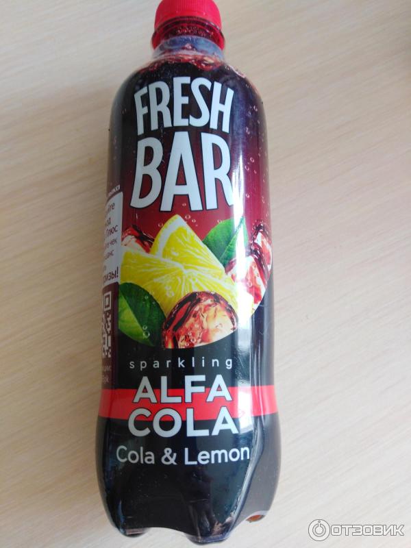 Отзыв о Напиток безалкогольный сильногазированный "Alfa Cola" Cola ...