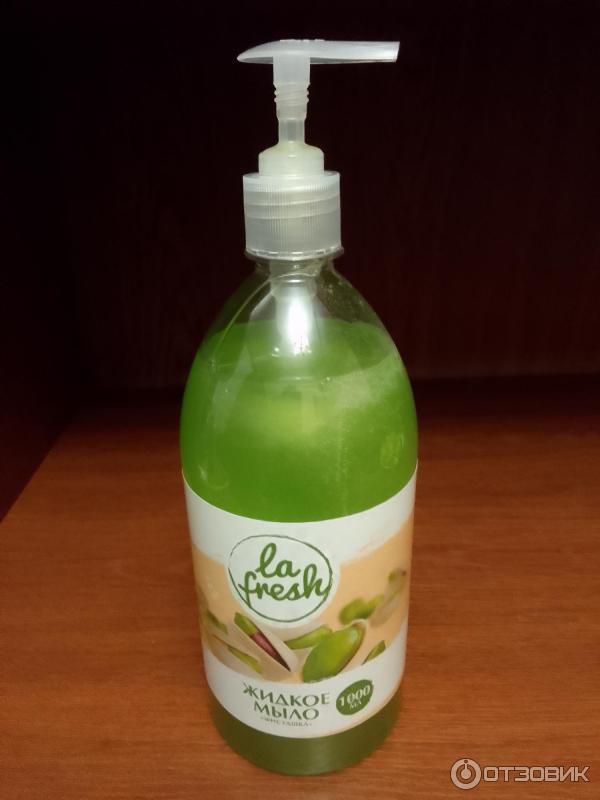 Отзыв о Жидкое мыло La fresh фисташка | Хорошее жидкое мыло