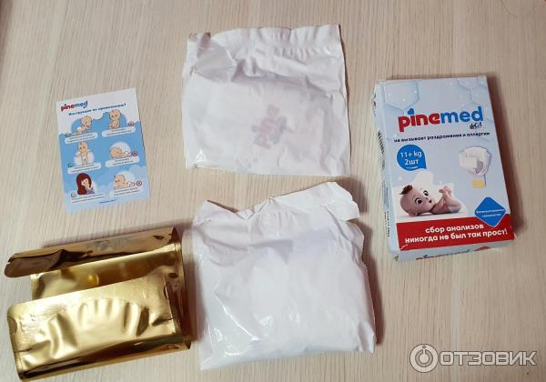 Отзыв о Подгузники для сбора анализов Pine Med | Насколько прост сбор ...