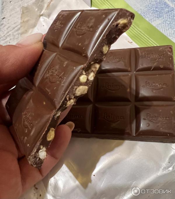 Отзыв о Молочный шоколад Laima Vaverite | Хороший качественный шоколад