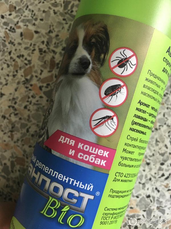 Отзыв о Спрей репеллентный для кошек и собак Veda "Аванпост Bio ...