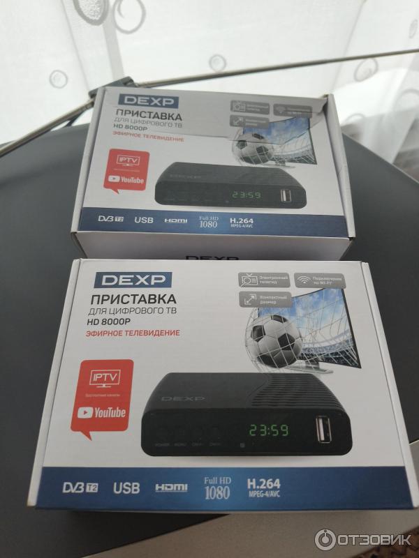 Отзыв о Приставка для цифрового ТВ Dexp HD 8000P | Даже на старых телевизорах работает