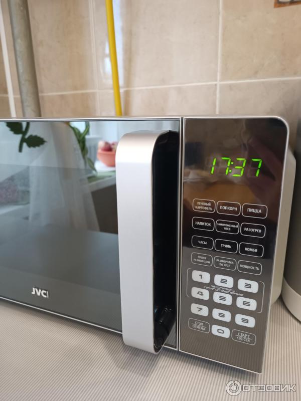 Отзыв о Микроволновая печь JVC JK-MW430SG | Стильная, компактная, тихая, многофункциональная