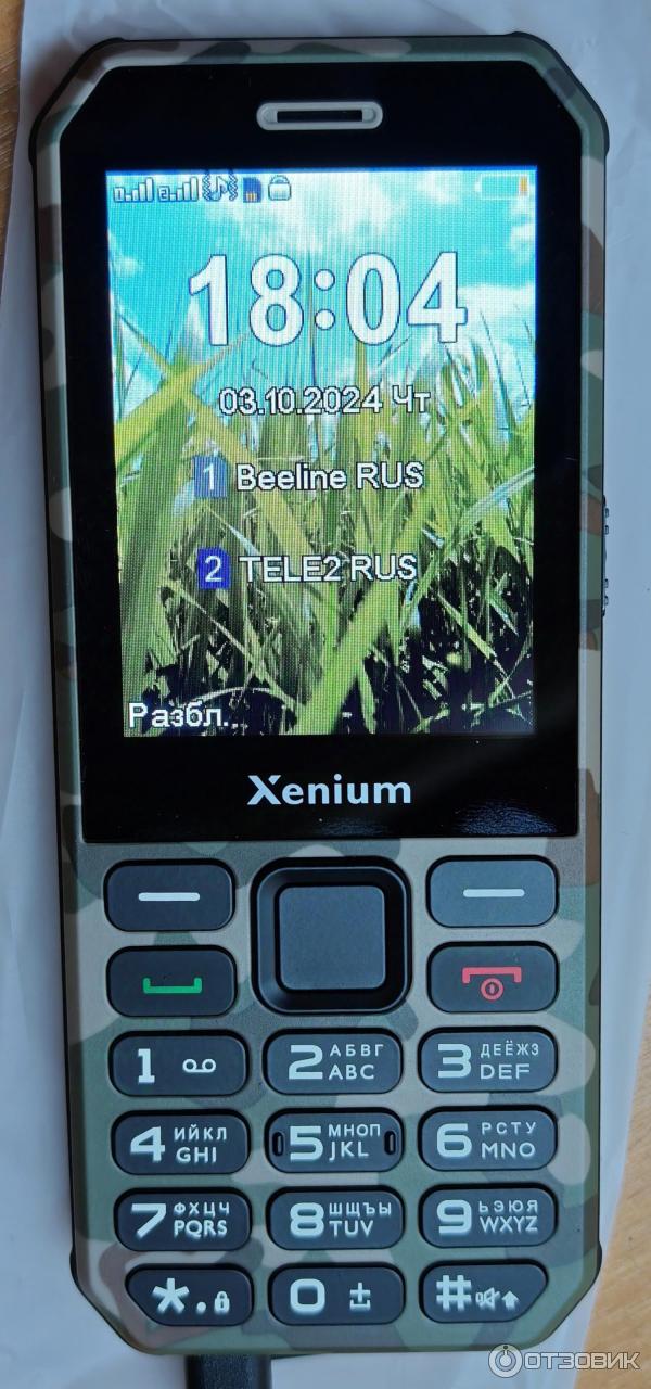 Отзыв о Мобильный телефон Philips Xenium X300 | Приятный и недорогой "кнопочник", не без минусов.