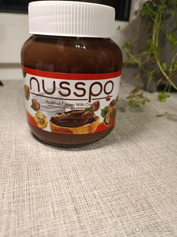 Отзыв о Паста шоколадно-ореховая Nusspo | Очередная классная, вкусная ...