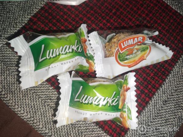 Отзыв о Конфеты Lumar Lumarki вафельные с ореховой начинкой Lumar ...
