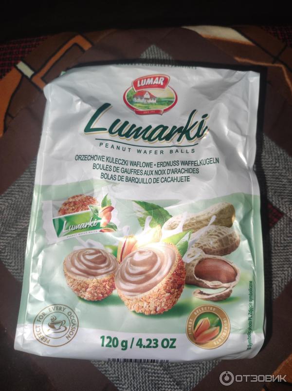Отзыв о Конфеты Lumar Lumarki вафельные с ореховой начинкой Lumar ...