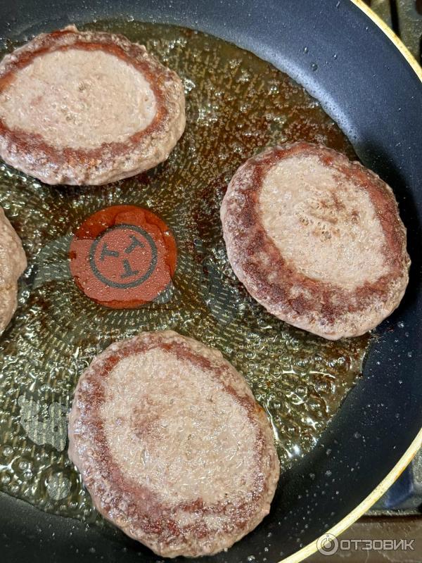 Отзыв о Котлета для бургера из мраморной говядины Мясновъ | Готовим ...