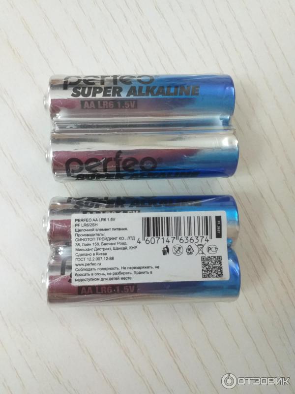 Отзыв о Батарейки щелочные Perfeo Super Alkaline AAA | Вещь нужная и пригодится всегда!