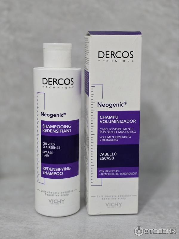Отзыв о Шампунь для повышения густоты волос Vichy Dercos Neogenic ...