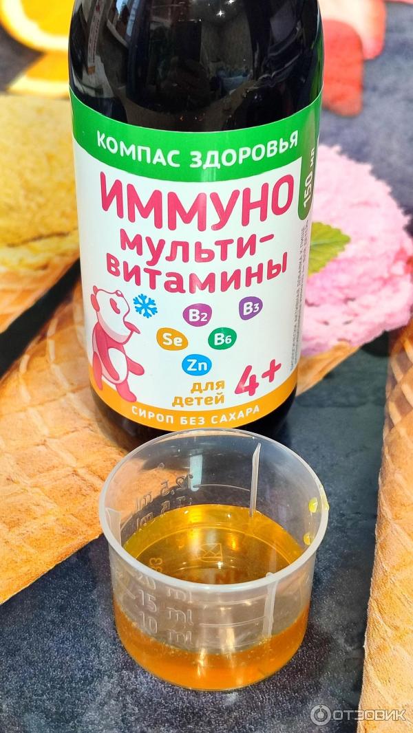Отзыв о Мультивитамины для детей Компас Здоровья Иммуно 4+ | Вкусные и ...