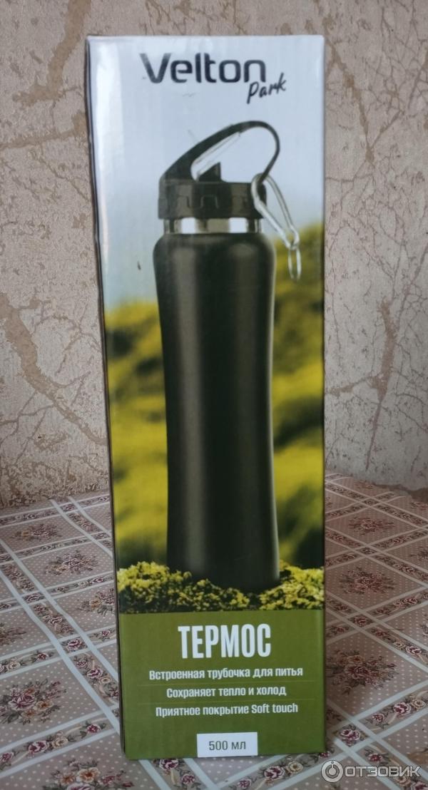 Отзыв о Термос переносной с ручкой Velton Park | Удобная компактная вещица
