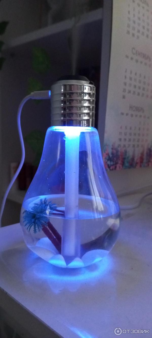 Отзыв о Увлажнитель воздуха Proffi PH8751 "Лампочка" | В комнате свежо и влажно - для дыханья ...