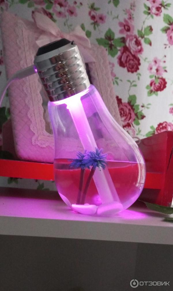 Отзыв о Увлажнитель воздуха Proffi PH8751 "Лампочка" | В комнате свежо и влажно - для дыханья ...