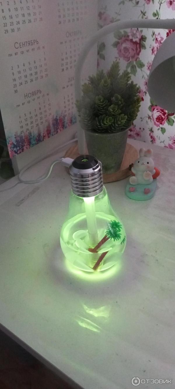 Отзыв о Увлажнитель воздуха Proffi PH8751 "Лампочка" | В комнате свежо и влажно - для дыханья ...