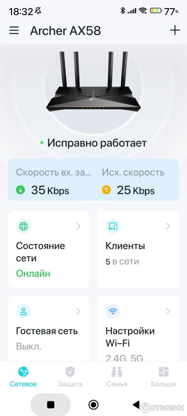 Отзыв о Wi-Fi роутер TP-Link Archer AX58 | хороший вариант для частного ...