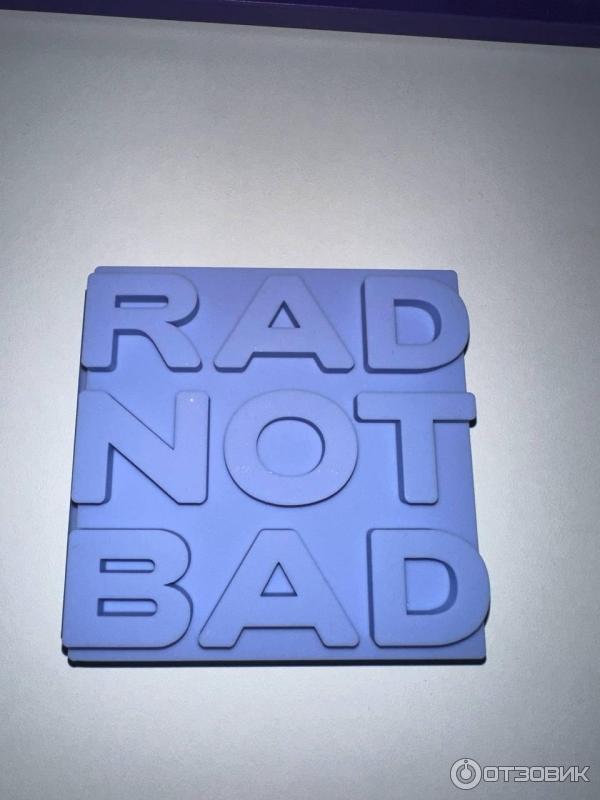 Отзыв о Палетка теней Rad Not Bad The Square | Ожидала большего.