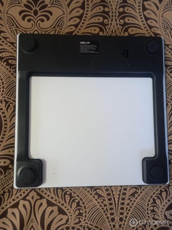 Отзыв о Весы напольные электронные DEXP SCL-30P | Хорошие бюджетные весы.