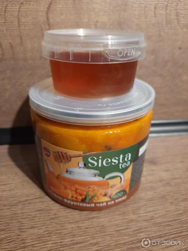 Отзыв о Чай облепиховый с апельсином и имбирем Siesta Tea | Очень ...