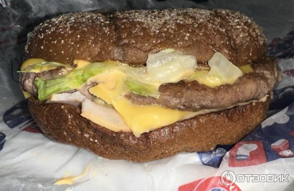 Отзыв о Бургер Вкусно и точка "Арбатский бургер" | Лимитированный ...