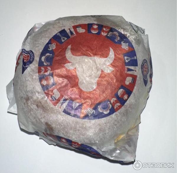 Отзыв о Бургер Вкусно и точка "Арбатский бургер" | Лимитированный ...