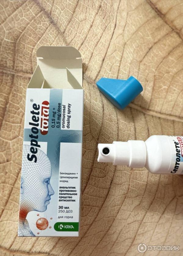 Отзыв о Спрей для горла Septolete total | о самое средство, которое ...