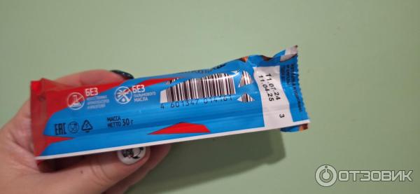 Отзыв о Вафельный батончик Xrust&Go с кокосом и карамелью | Ожидала большего