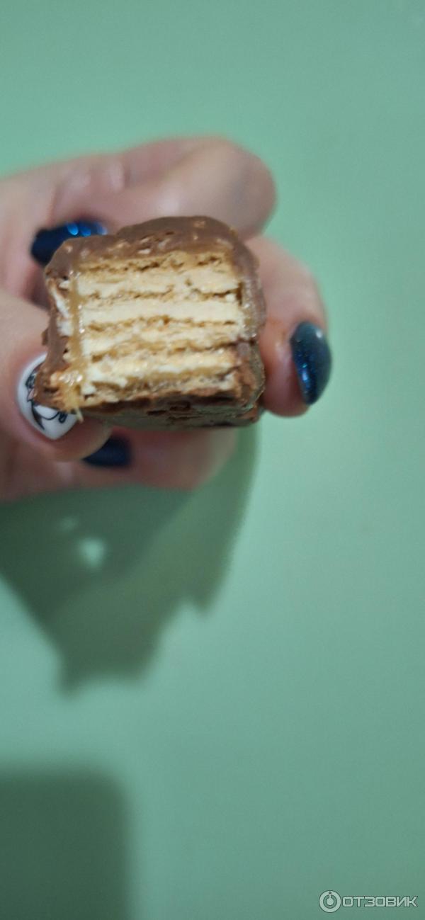 Отзыв о Вафельный батончик Xrust&Go с кокосом и карамелью | Ожидала большего