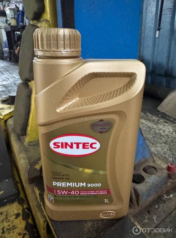 Отзыв о Масло Sintec Premium 5W40 | Хорошее по качеству и по цене