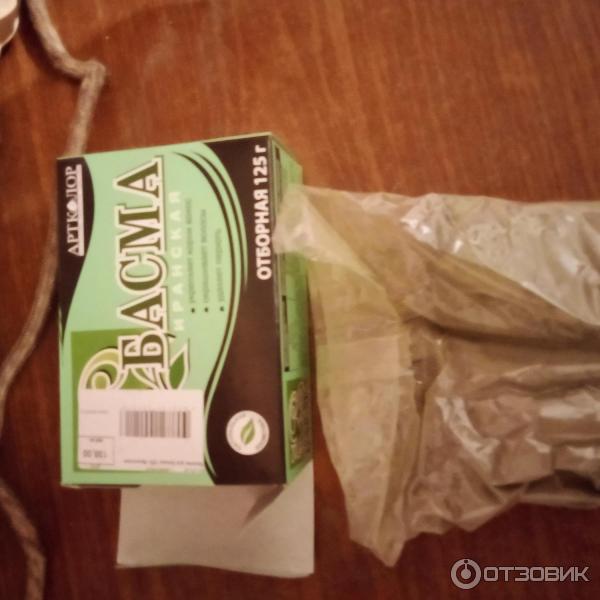 Отзыв о Басма иранская "Артколор" | отличная басма