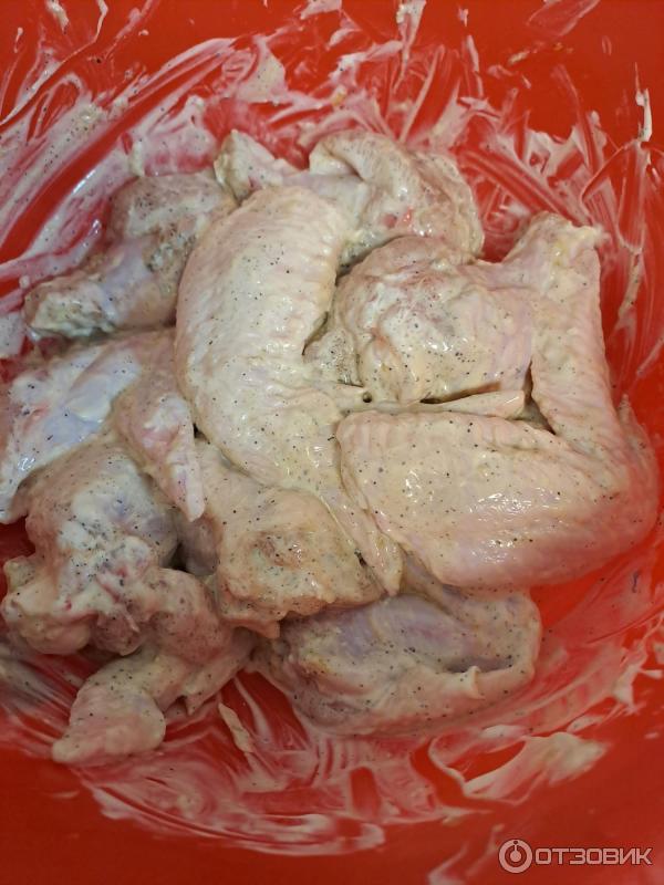 Отзыв о Крыло куриное охлажденное Куриное Царство | Крылышки вкусные ...