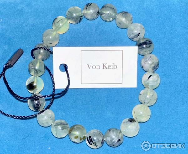 Отзыв о Браслет из пренита Von Keib | Каждая бусина - уникальный мир.