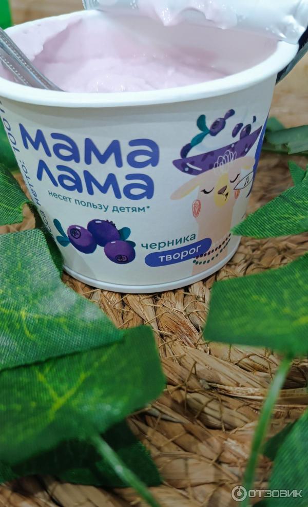 Отзыв о Творог Мама Лама | Вкусно и полезно
