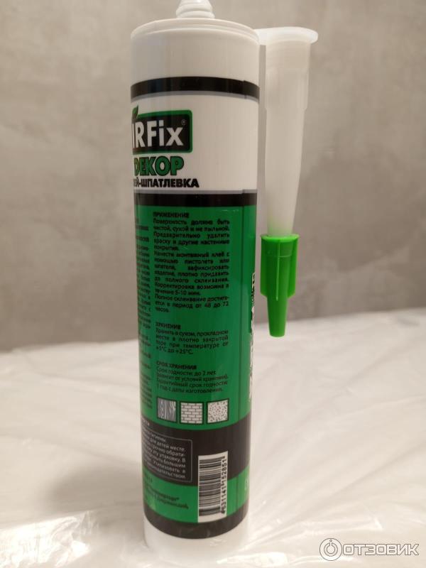 Отзыв о Акриловый клей-шпаклевка IRFix | Это не клей и не шпаклёвка, а обычный акриловый ...