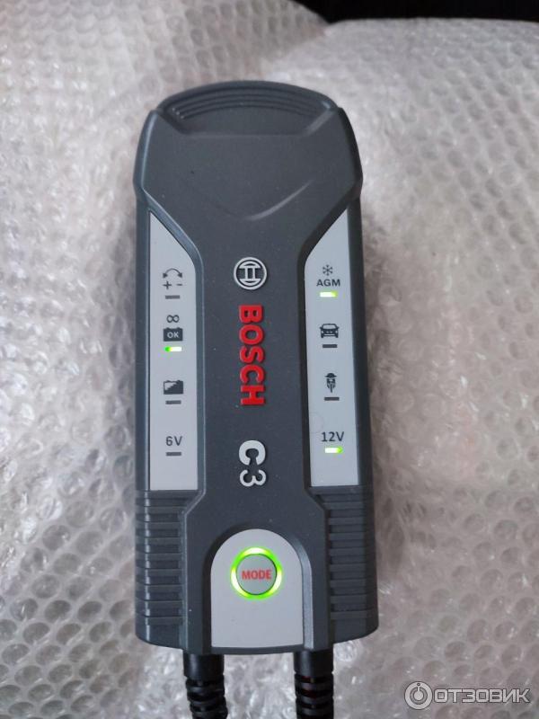Отзыв о Зарядное устройство Bosch C3 | Отличный помощник для лентяев ...